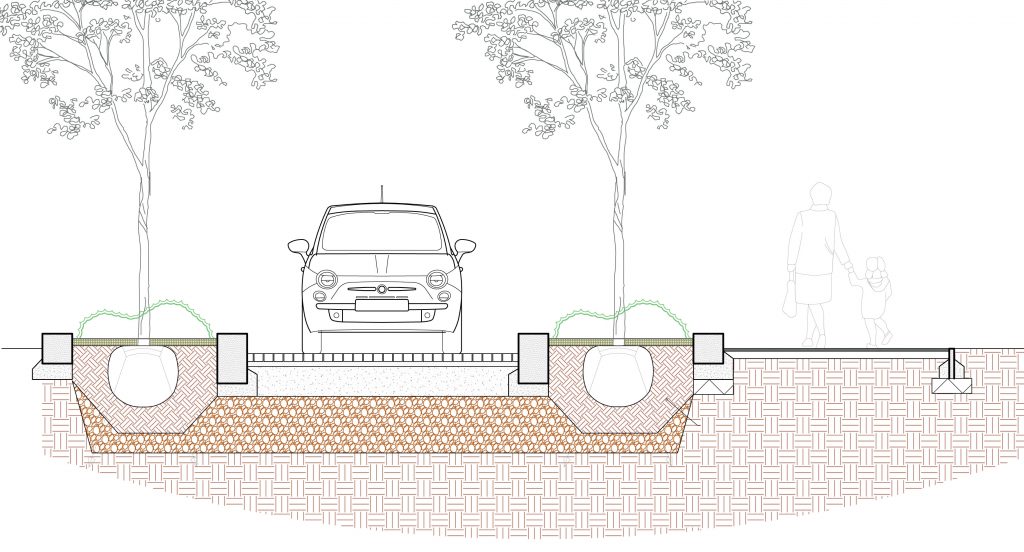 Permeable Paving and Trees in Synergy – Interpave